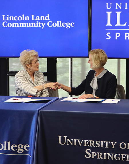 UIS and LLCC enhance transfer admission agreement | University of ...