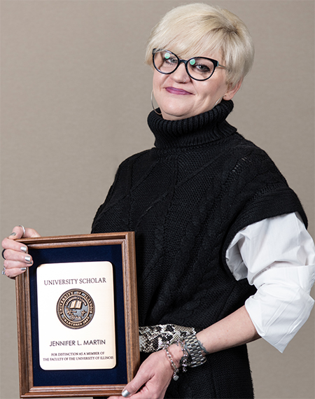 UIS Associate Professor Jennifer Martin named the 2022 University ...