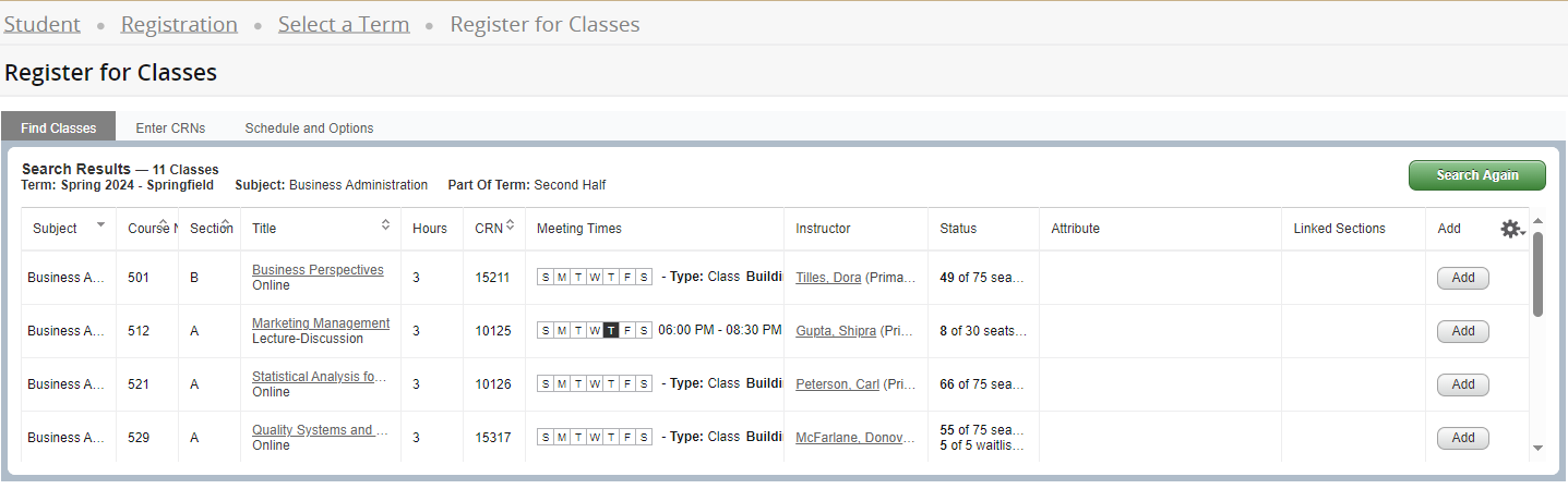 Registration Process and Self-Service System | University of Illinois ...